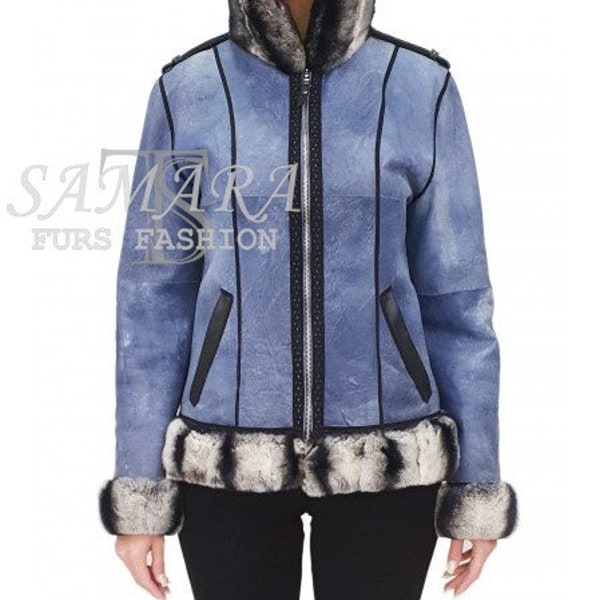 Leather Jacket With Fur Inside - Etsy