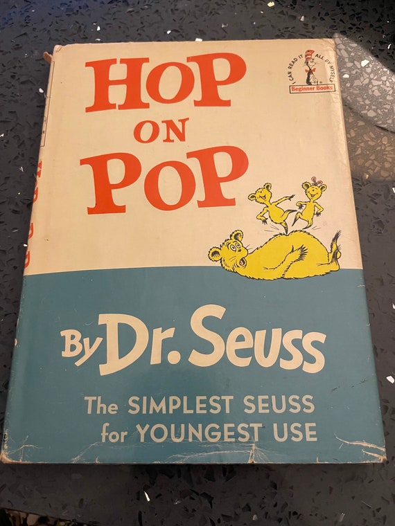Dr. Seuss Hop on Pop First Edition with Dust Jacket Random | Etsy