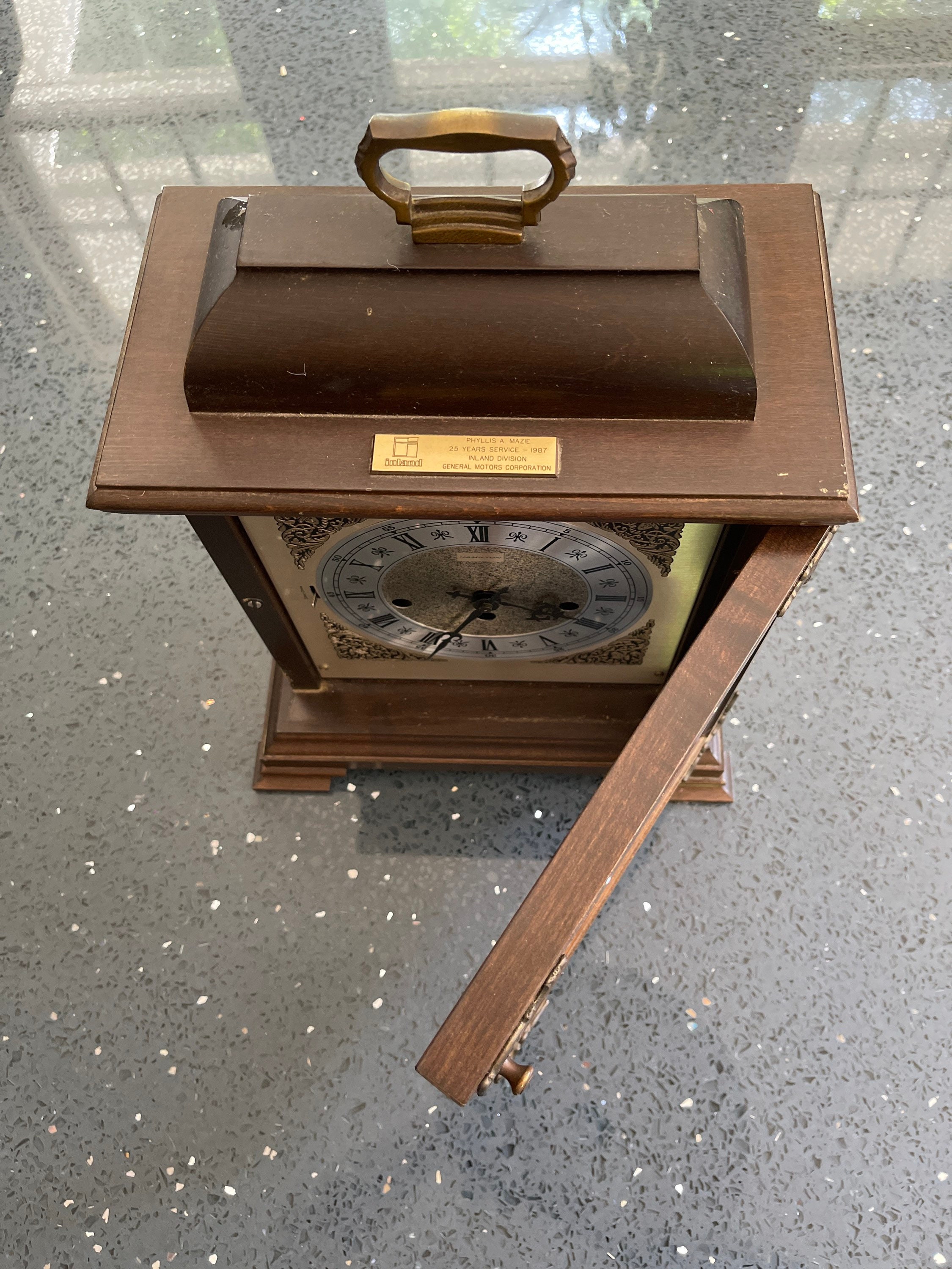 Vintage Hamilton Presentation Clock Wheatland - Etsy