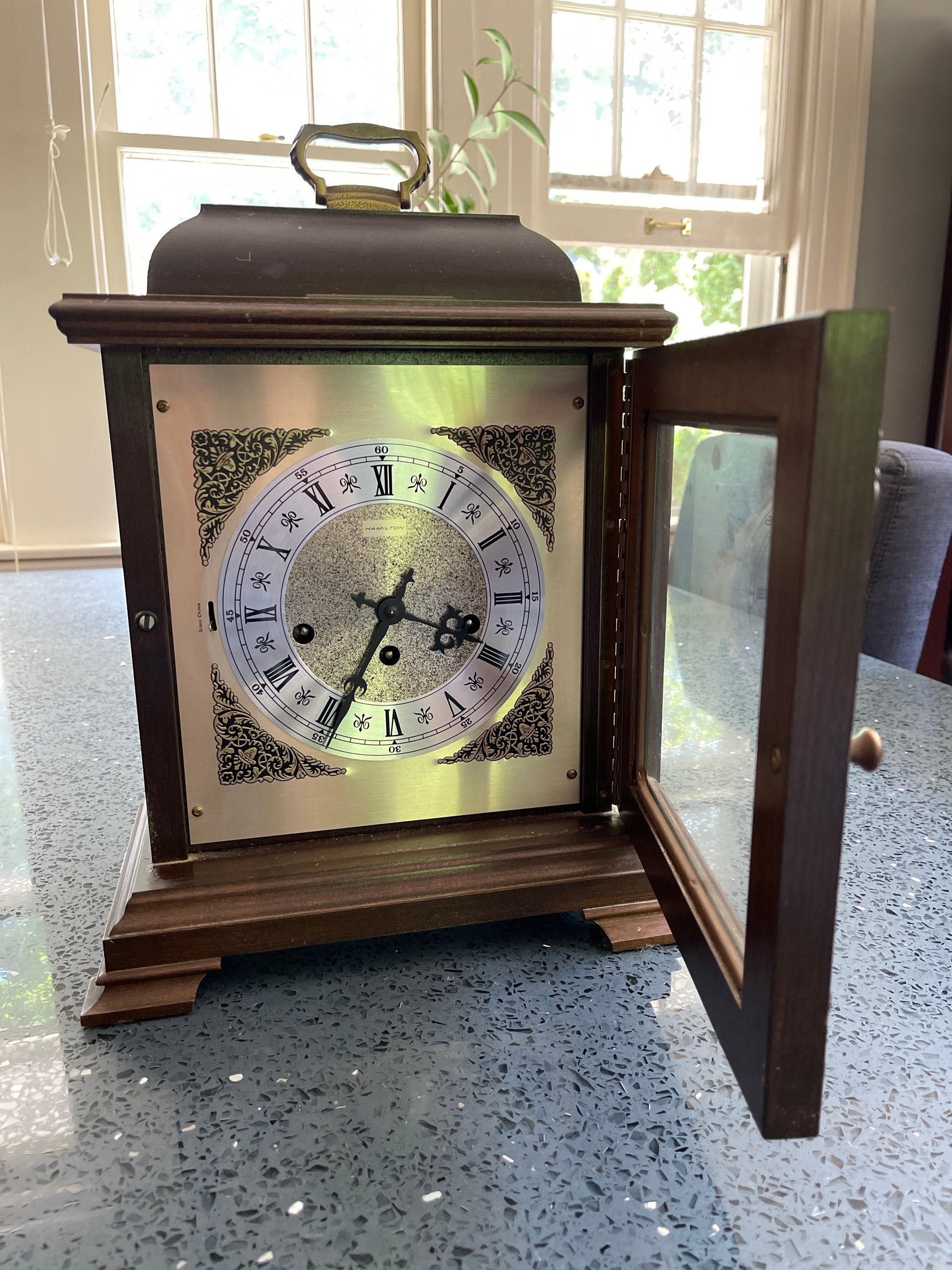 Vintage Hamilton Presentation Clock Wheatland - Etsy