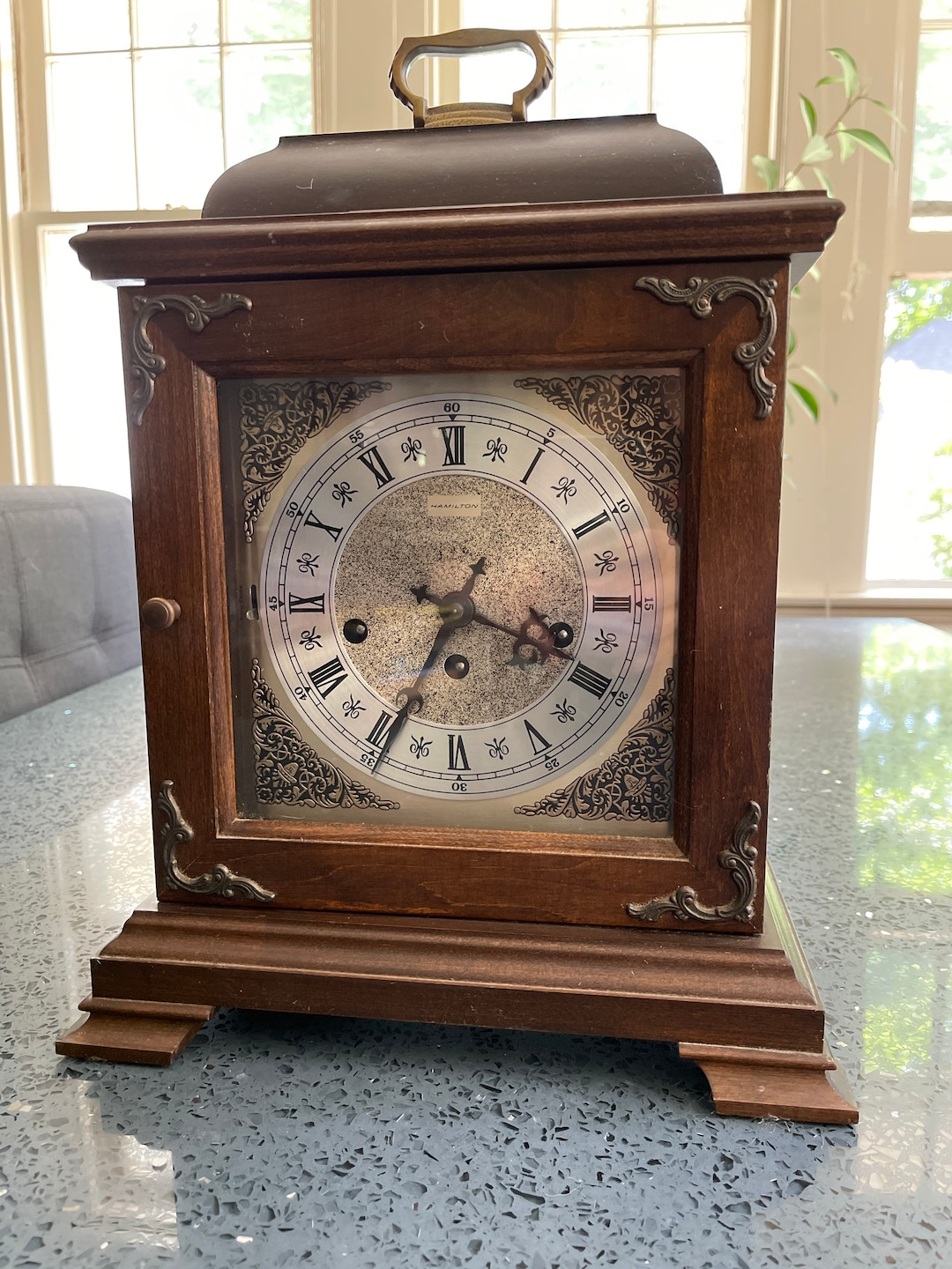 Vintage Hamilton Presentation Clock Wheatland - Etsy