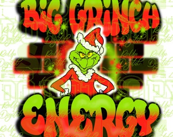 Big Grinch Energy - Etsy