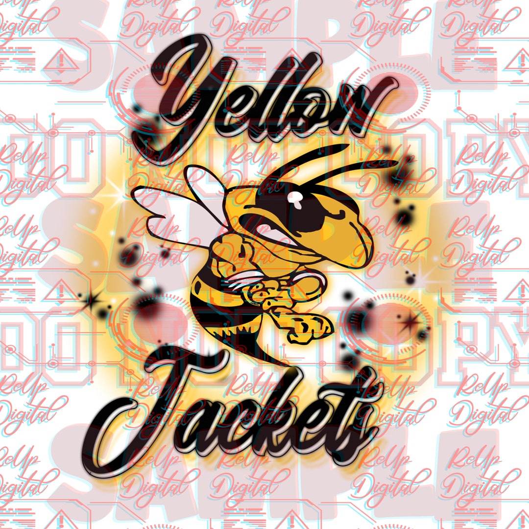 Yellow Jackets Teams Png |sublimation |dtf - Etsy
