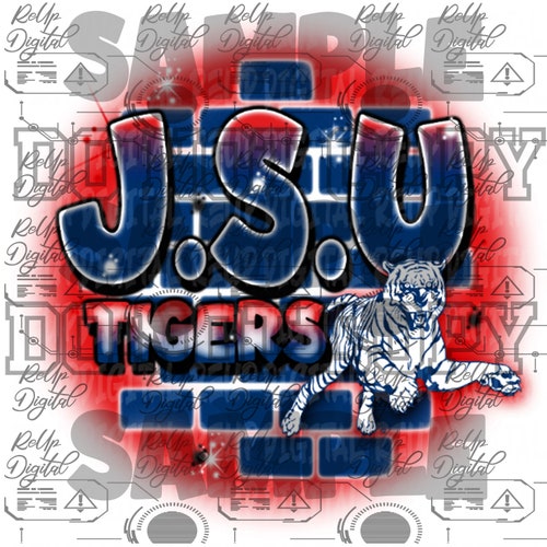 Jackson State University JSU HBCU PNG Sublimation - Etsy
