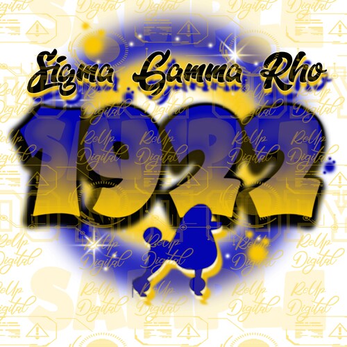 Sigma Gamma Rho Girl SVG Sigma Gamma Rho Svg Sigma Gamma Rho - Etsy ...