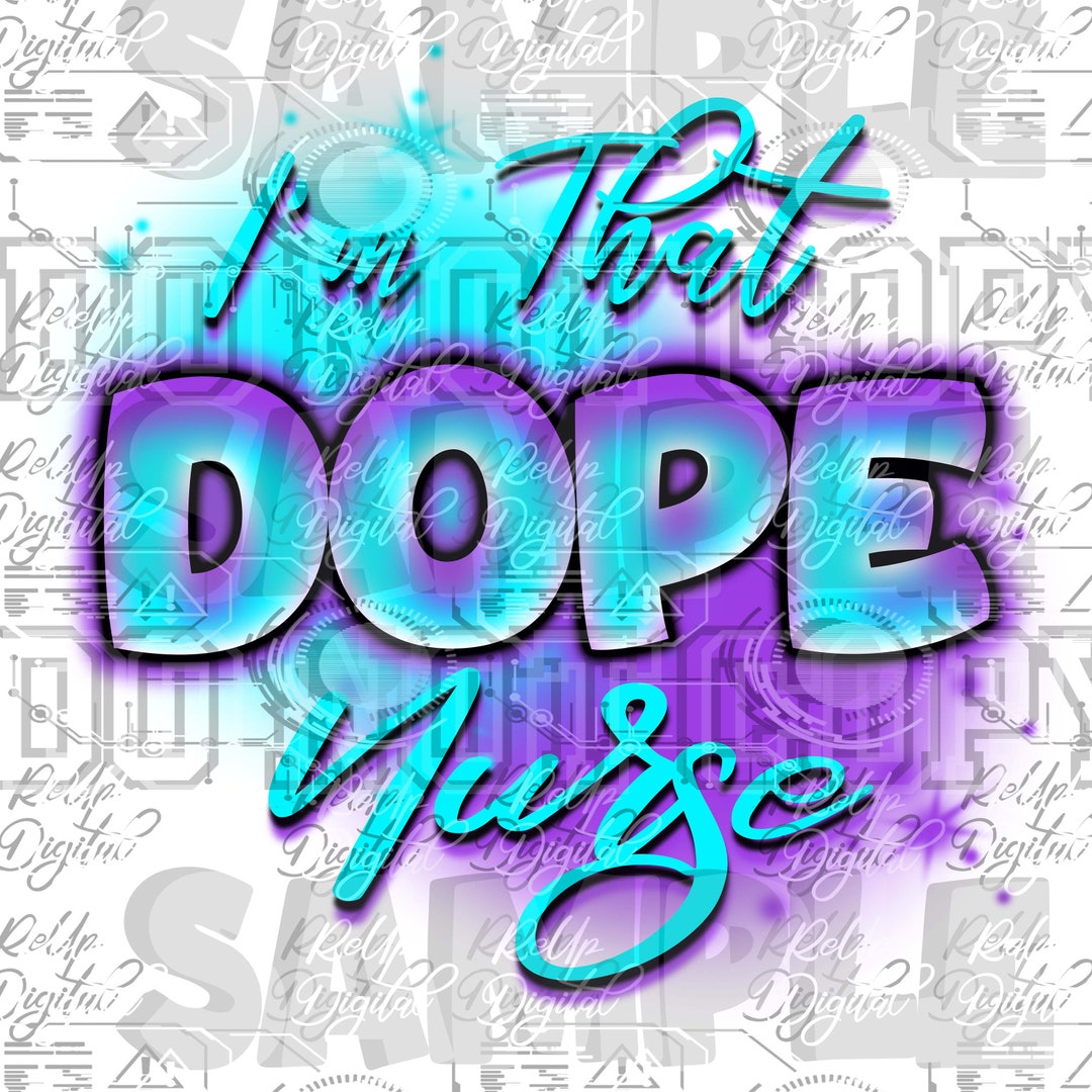 Dope Nurse Design - Cool and Stylish Medical Professional Art - Etsy