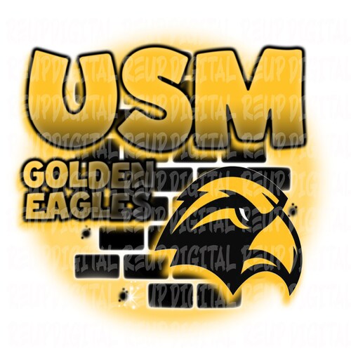 USM Eagles Southern Miss Png Sublimation Design Shirt - Etsy