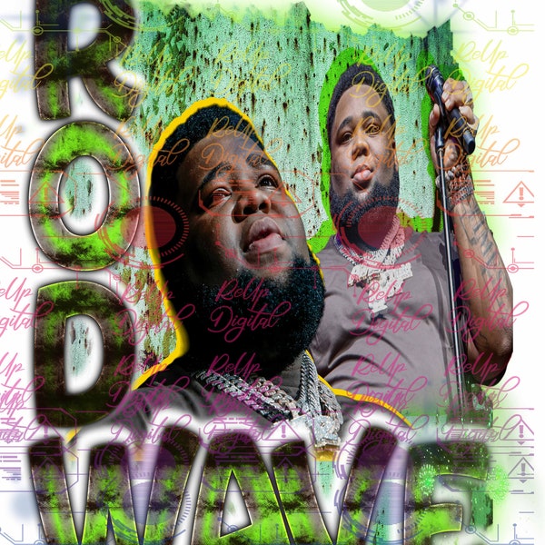 Rod Wave Png Sublimation Designs - Etsy