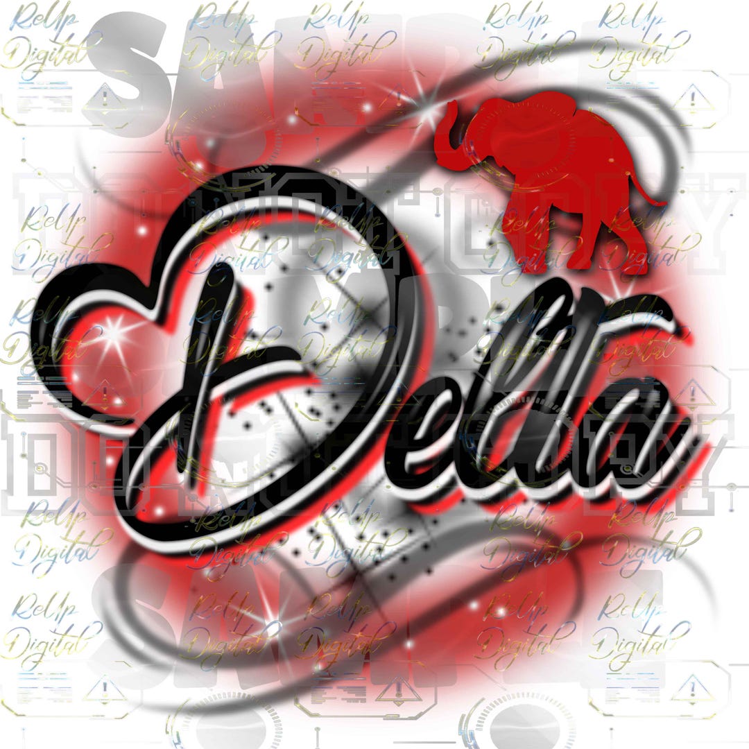 D9 Airbrush Png Sublimation and Dtf Design This is Not a Svg - Etsy