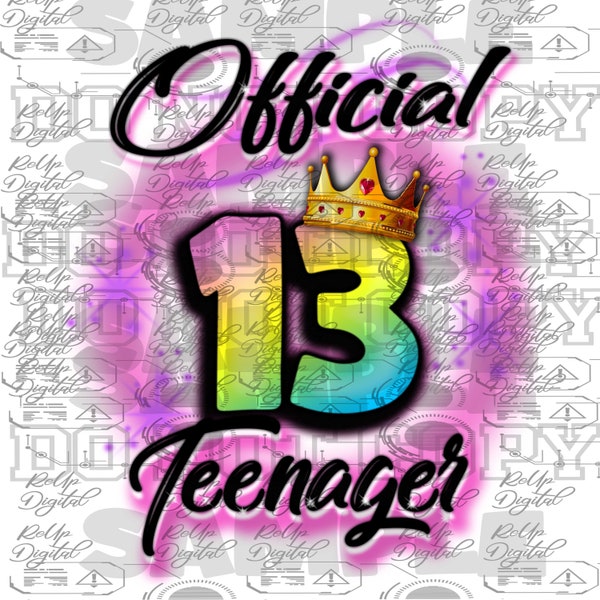 13 Birthday - Etsy