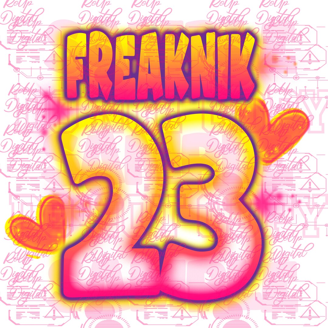 Freaknik Digital Airbrushsublimation Freaknik Design air - Etsy