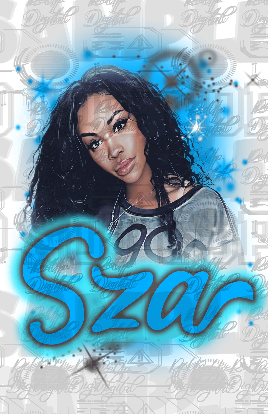 Bootleg Png sza Png Graffiti DTF Png Not a Svg - Etsy Canada