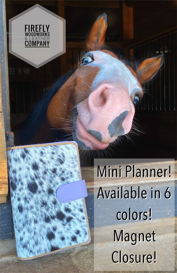 Planner With Genuine Cowhide Leather Notebook Binder - Etsy