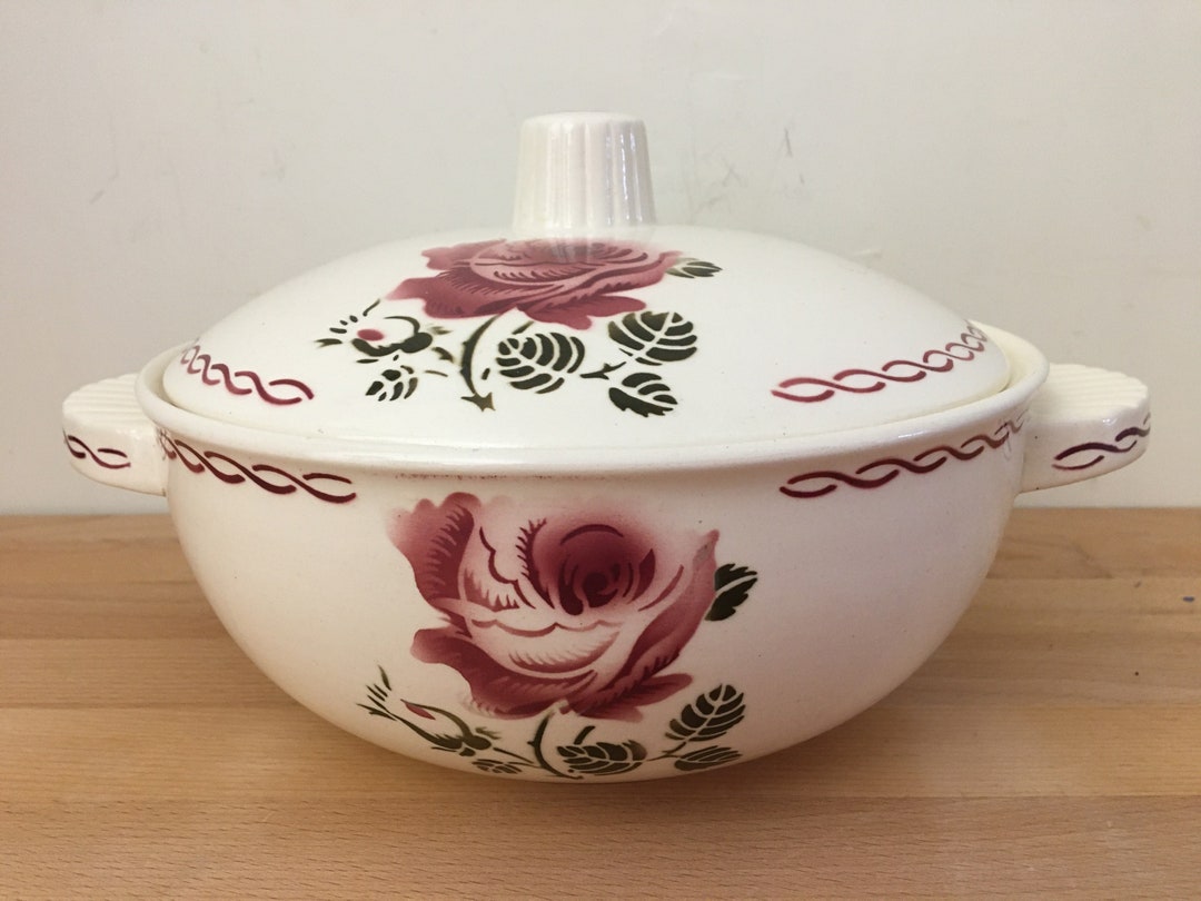 Soup Bowl / Vintage Vegetable "germaine" From the Fabrique Française De ...