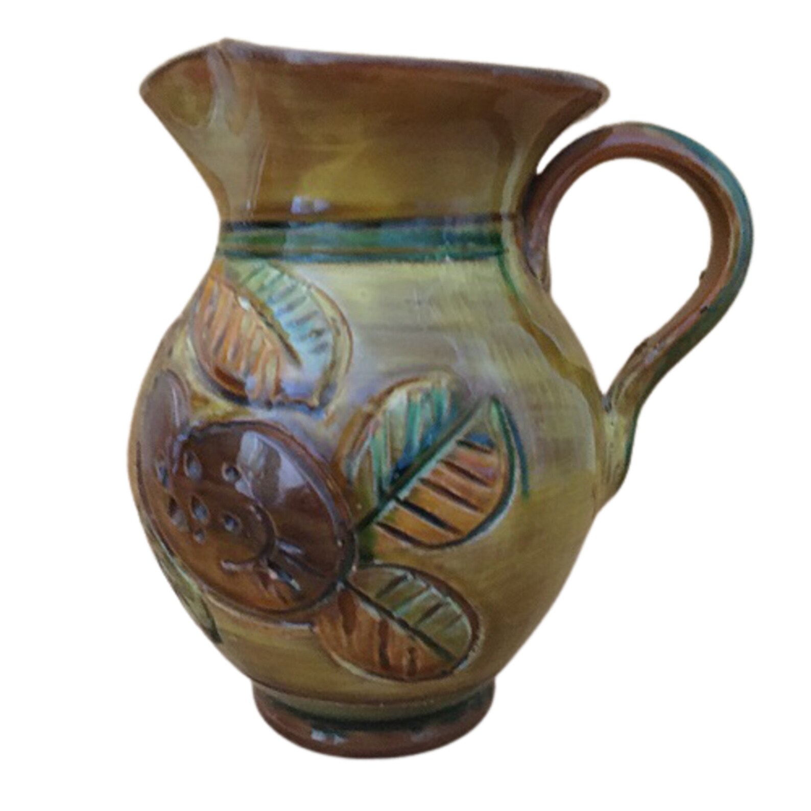 Vase Pichet Vintage Aux Couleurs d'Automne En Céramique - Etsy France