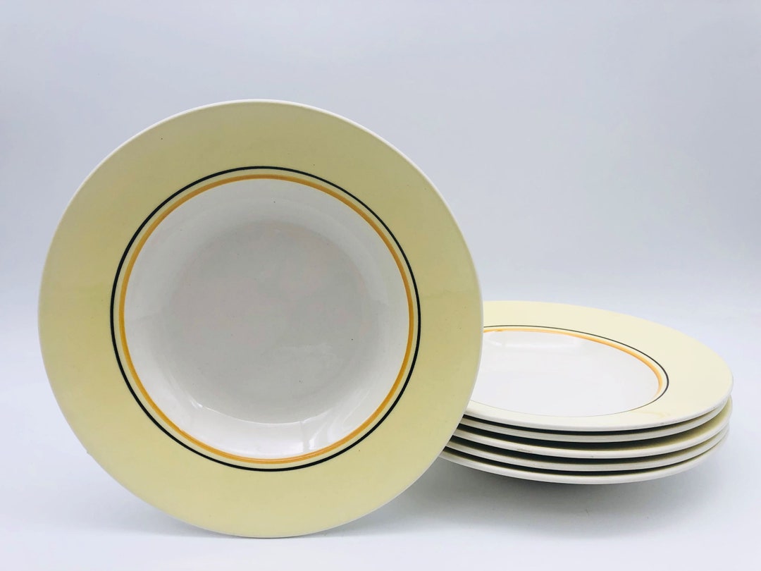 6 gien Deep Plates, Val D'isère Model - Etsy
