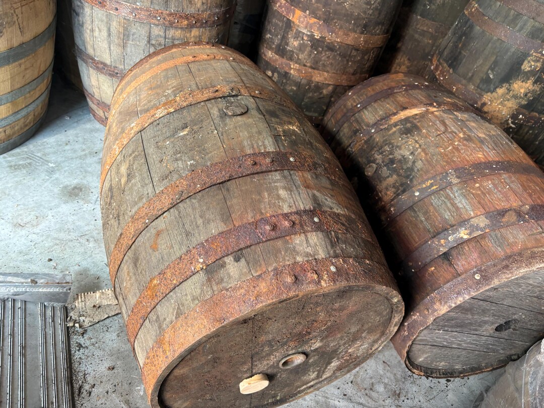 Real Whisky Whiskey Bourbon Barrels 53 Gallons 35 Tall Grade B - Etsy