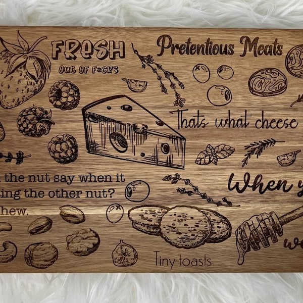 Funny Charcuterie Board - Etsy