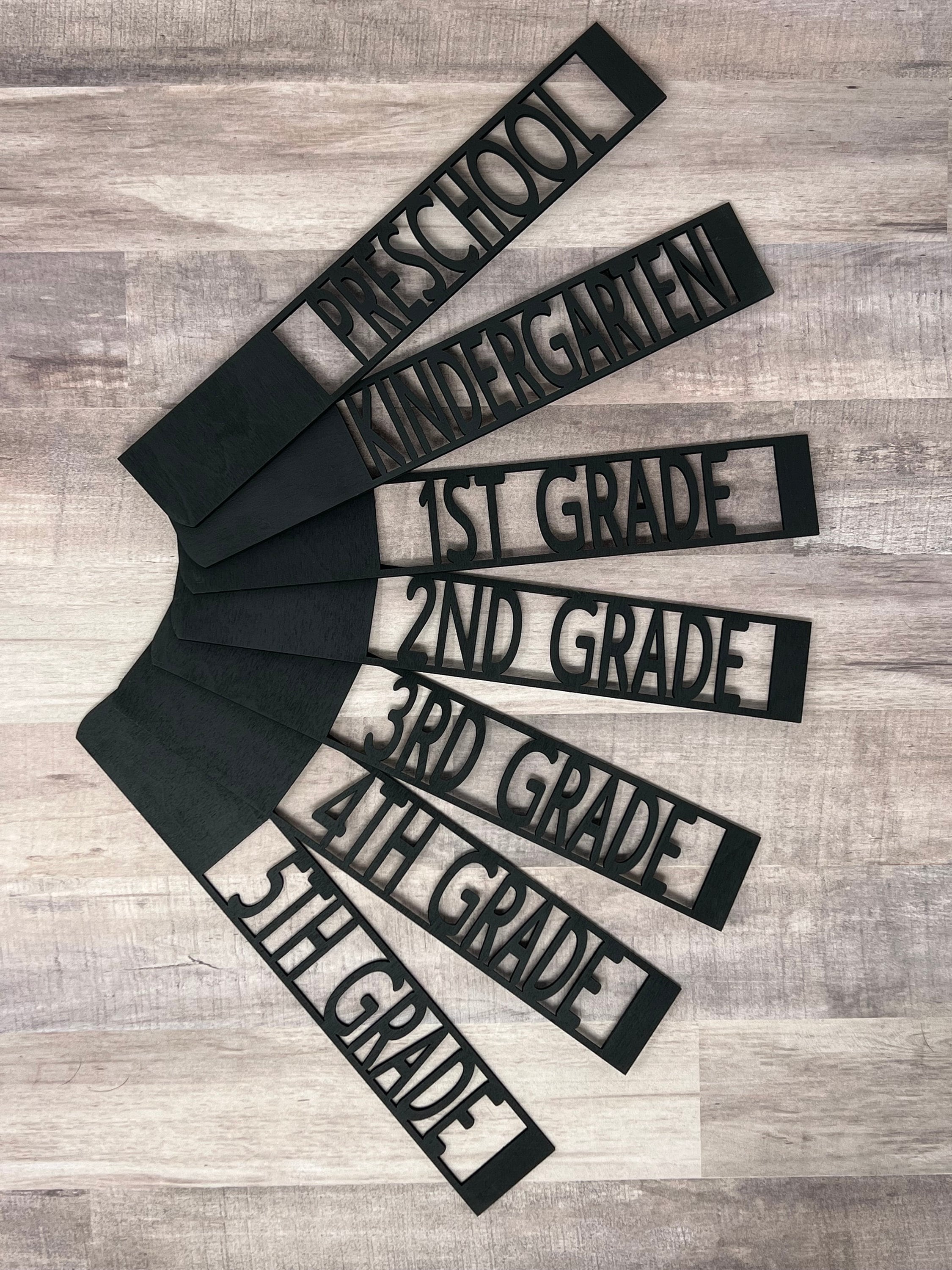 Pencil School Grade Sign | Personalized Name Sign | Kid's Photo Prop - Etsy