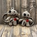 Mini Voodoo Style Doll Crochet Amigurumi Keychain, Backpack Charm ...