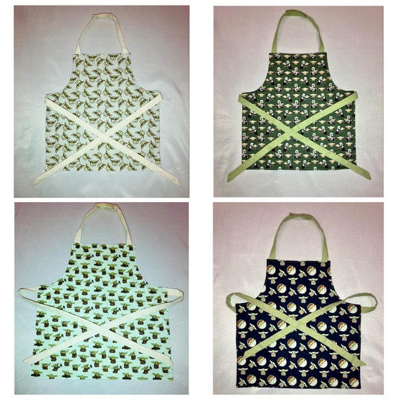 Children's Apron With Adjustable Neck Snaps - Etsy