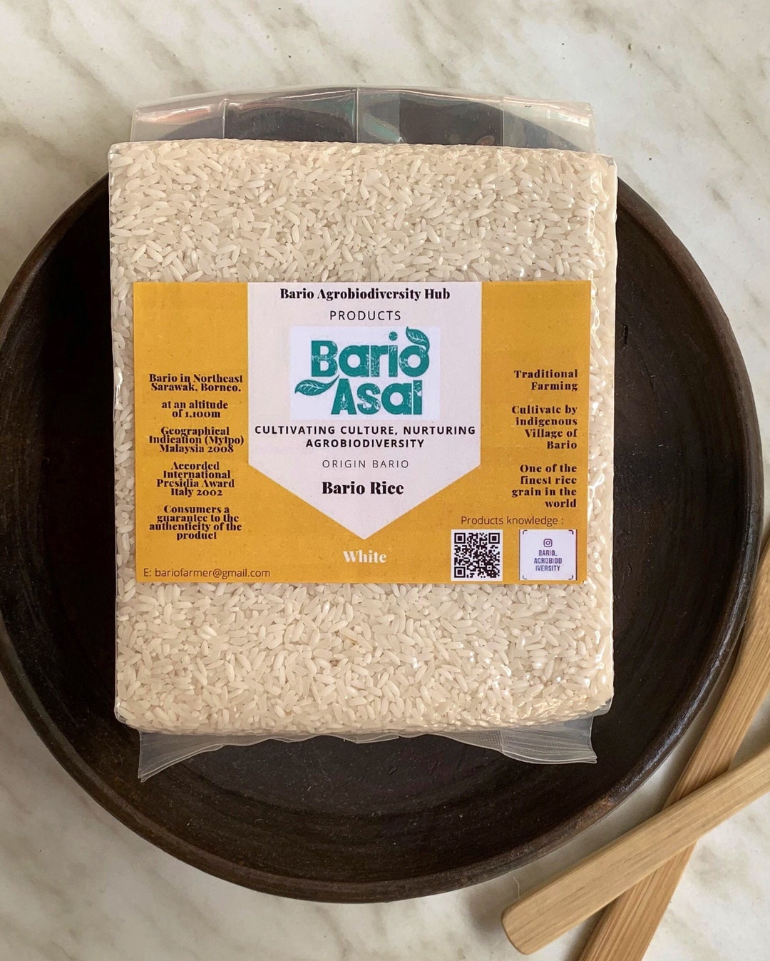 Home Premium Signature Food Staples: Bario Rice Sarawak Black - Etsy