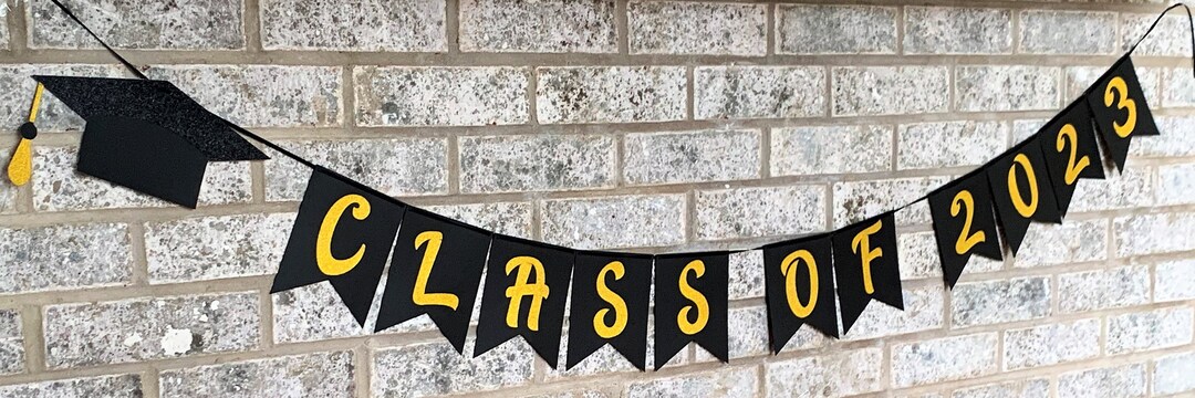 Graduation Banner, Class of 2022, Graduation Decorations, Custom Grad ...