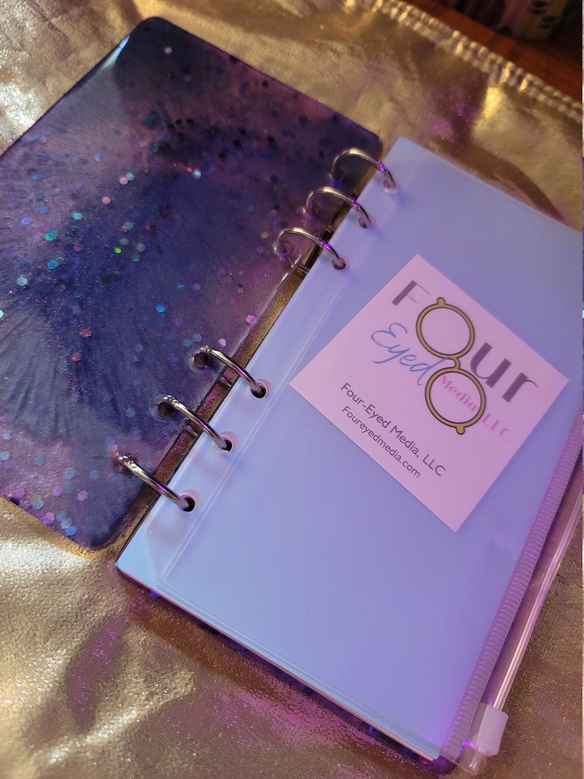 A6 Resin Cover Notebook - Etsy