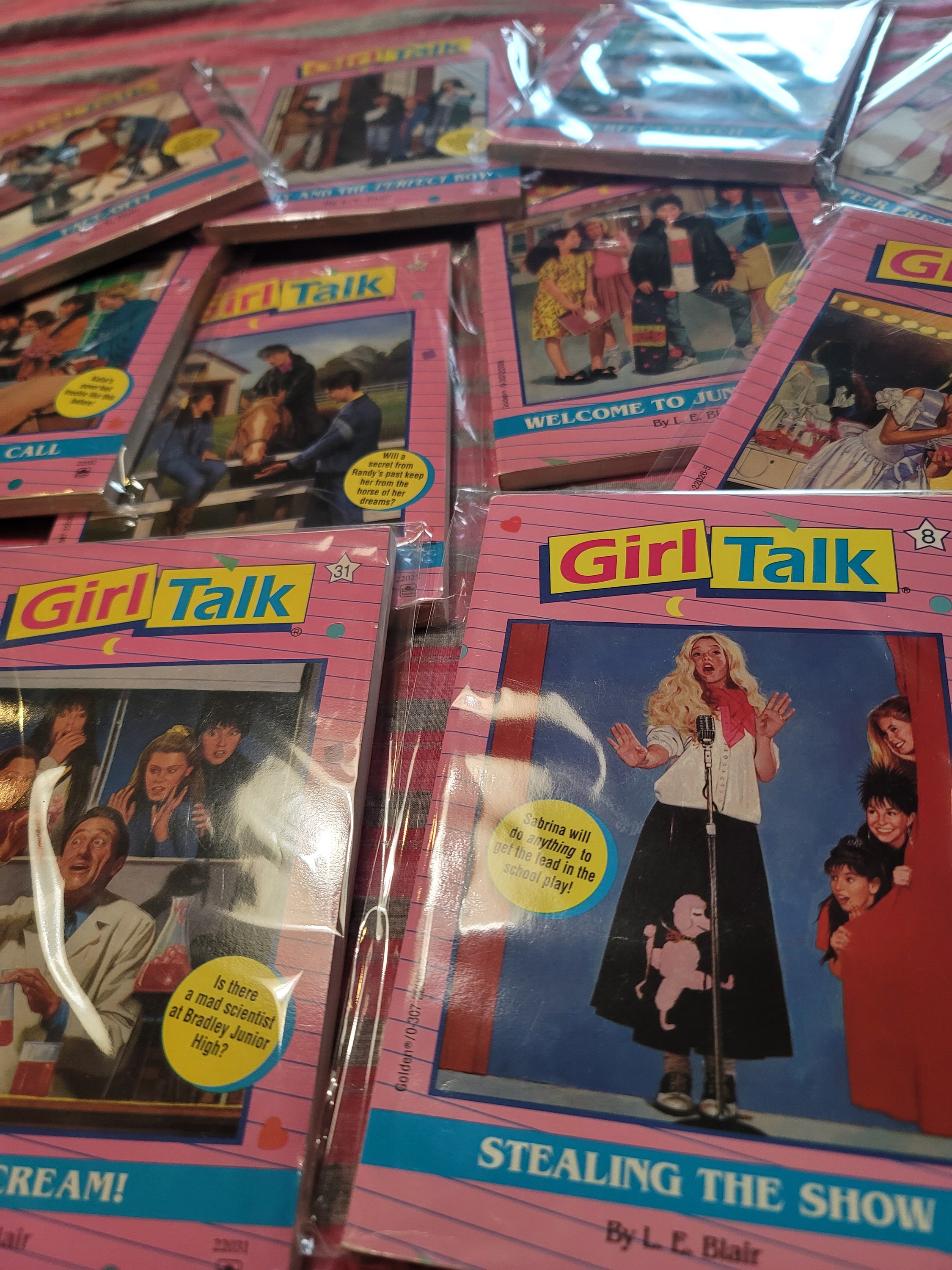 Vintage Girl Talk Books - Etsy