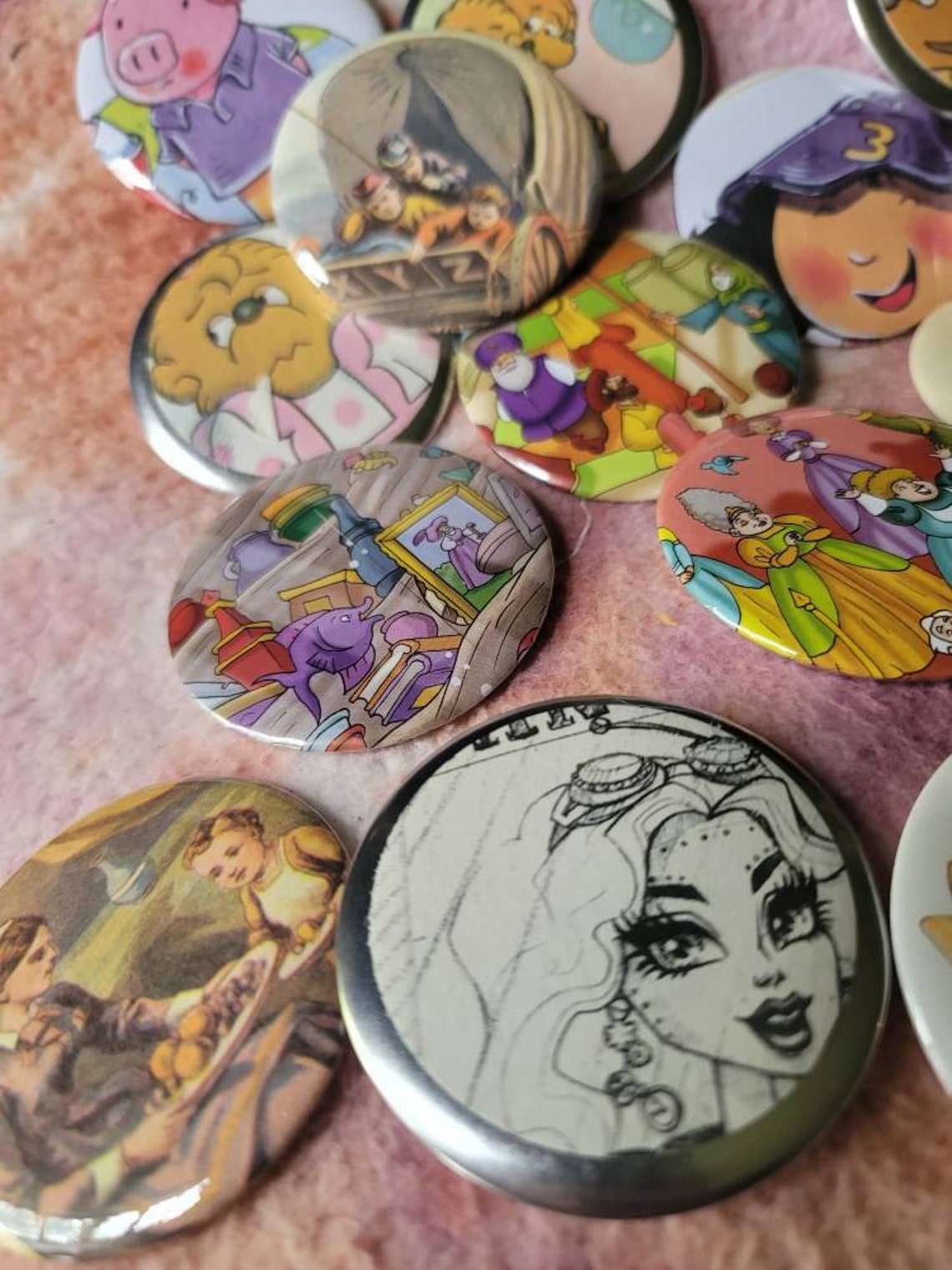 Bookish Button Blind Bag - Etsy