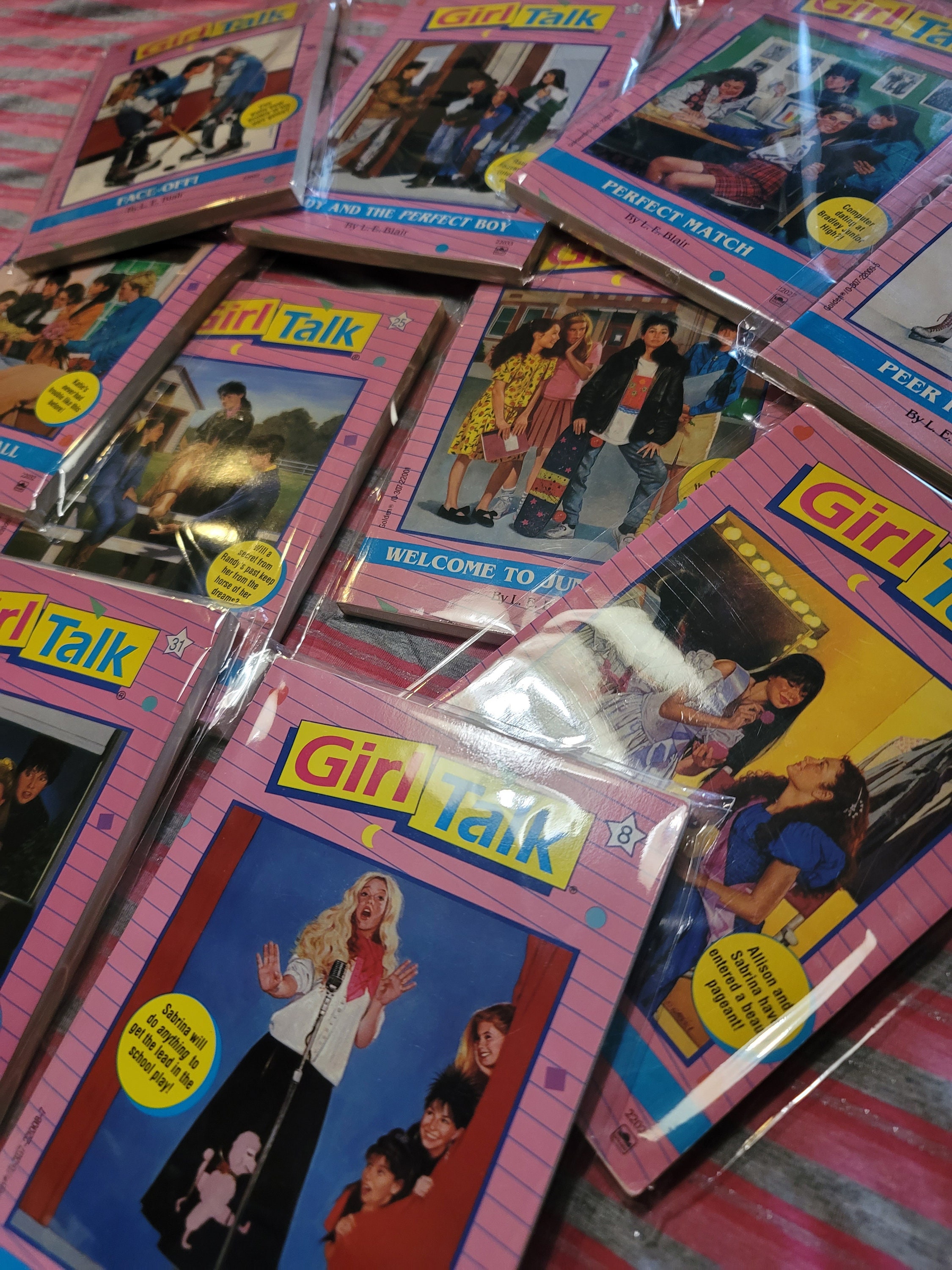 Vintage Girl Talk Books - Etsy