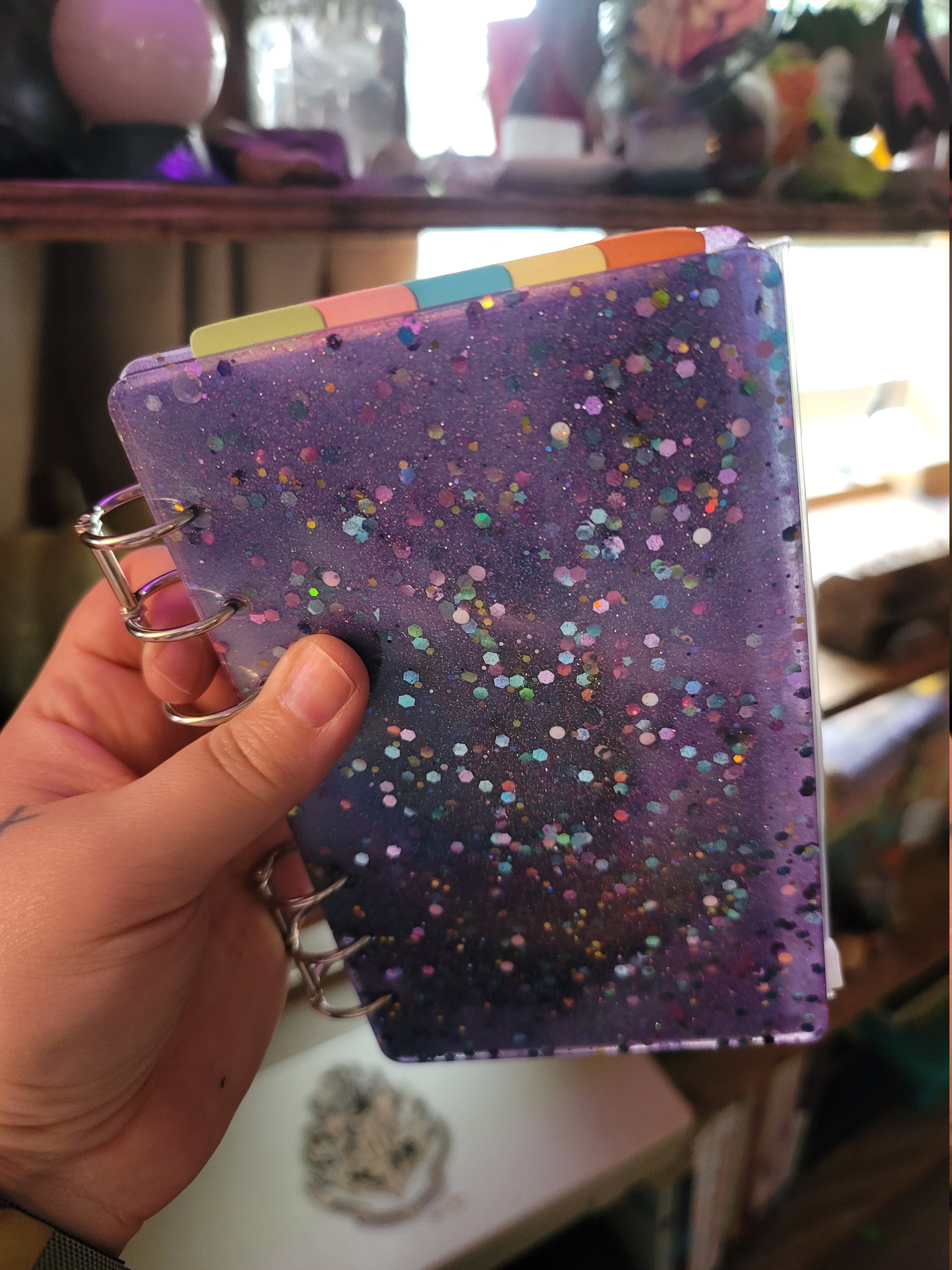 A6 Resin Cover Notebook - Etsy