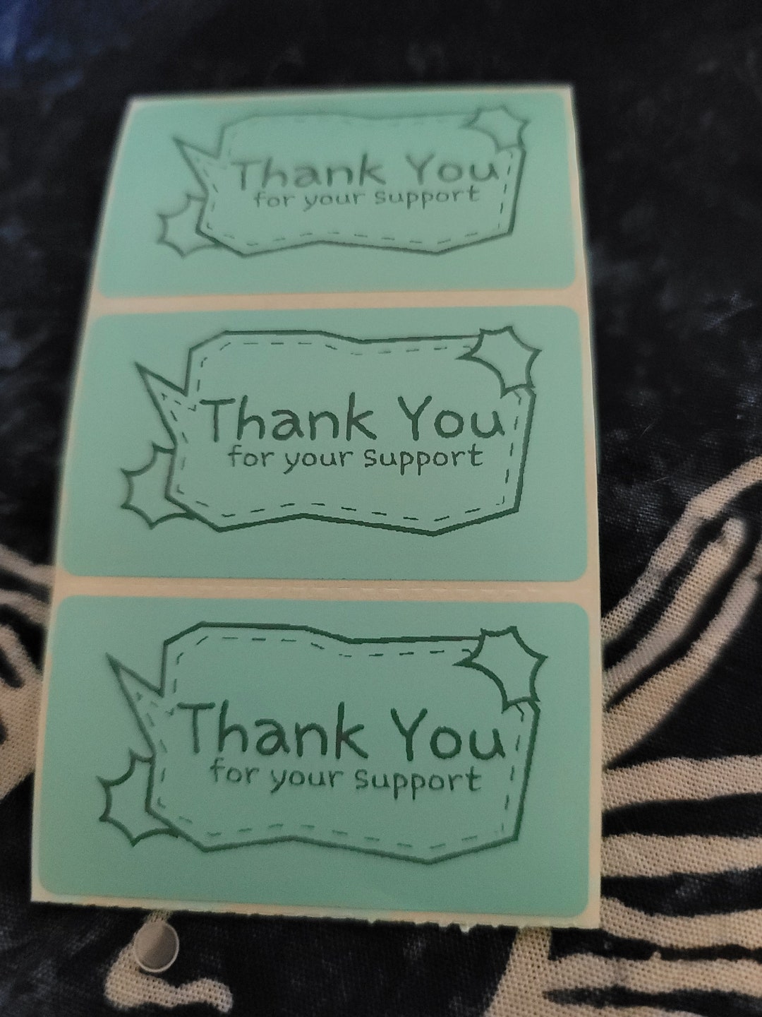 Thank You Sticker Labels - Etsy
