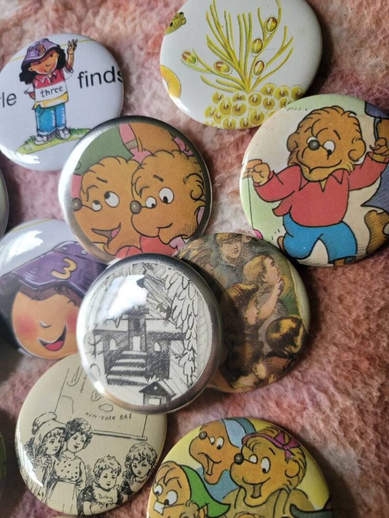 Bookish Button Blind Bag - Etsy
