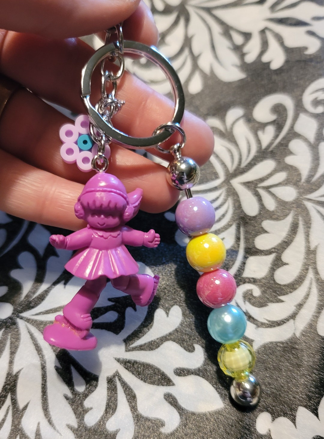 Vintage CUTIE Keychain - Etsy