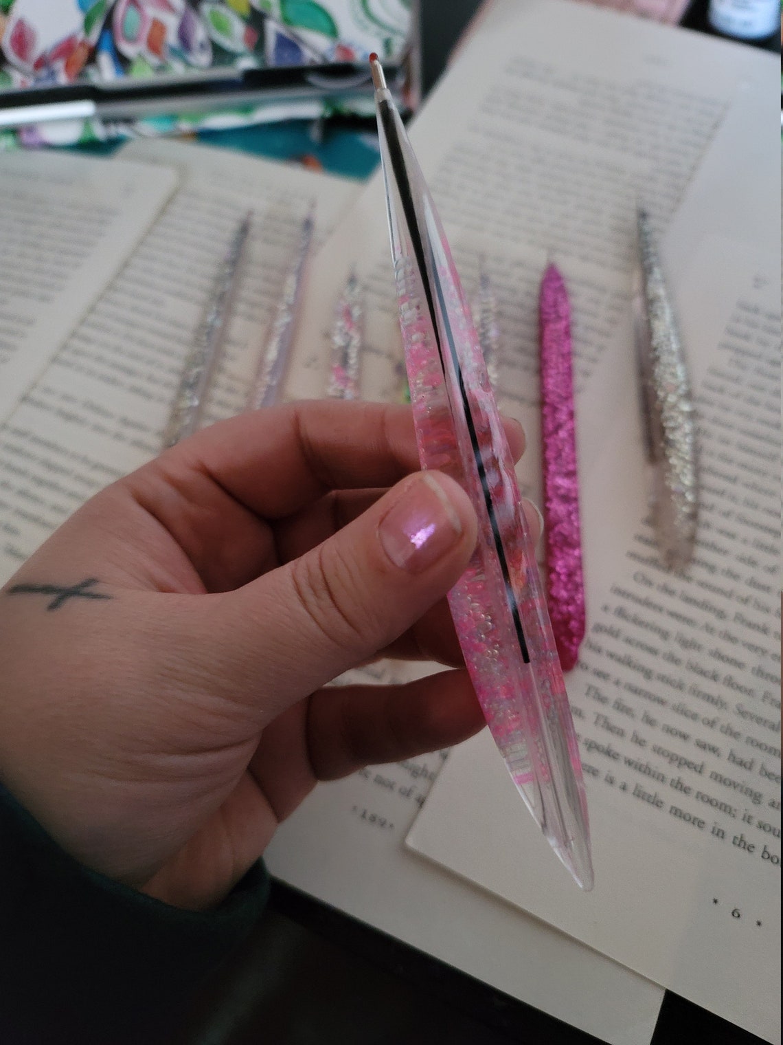 Two Pack Resin Pens - Etsy