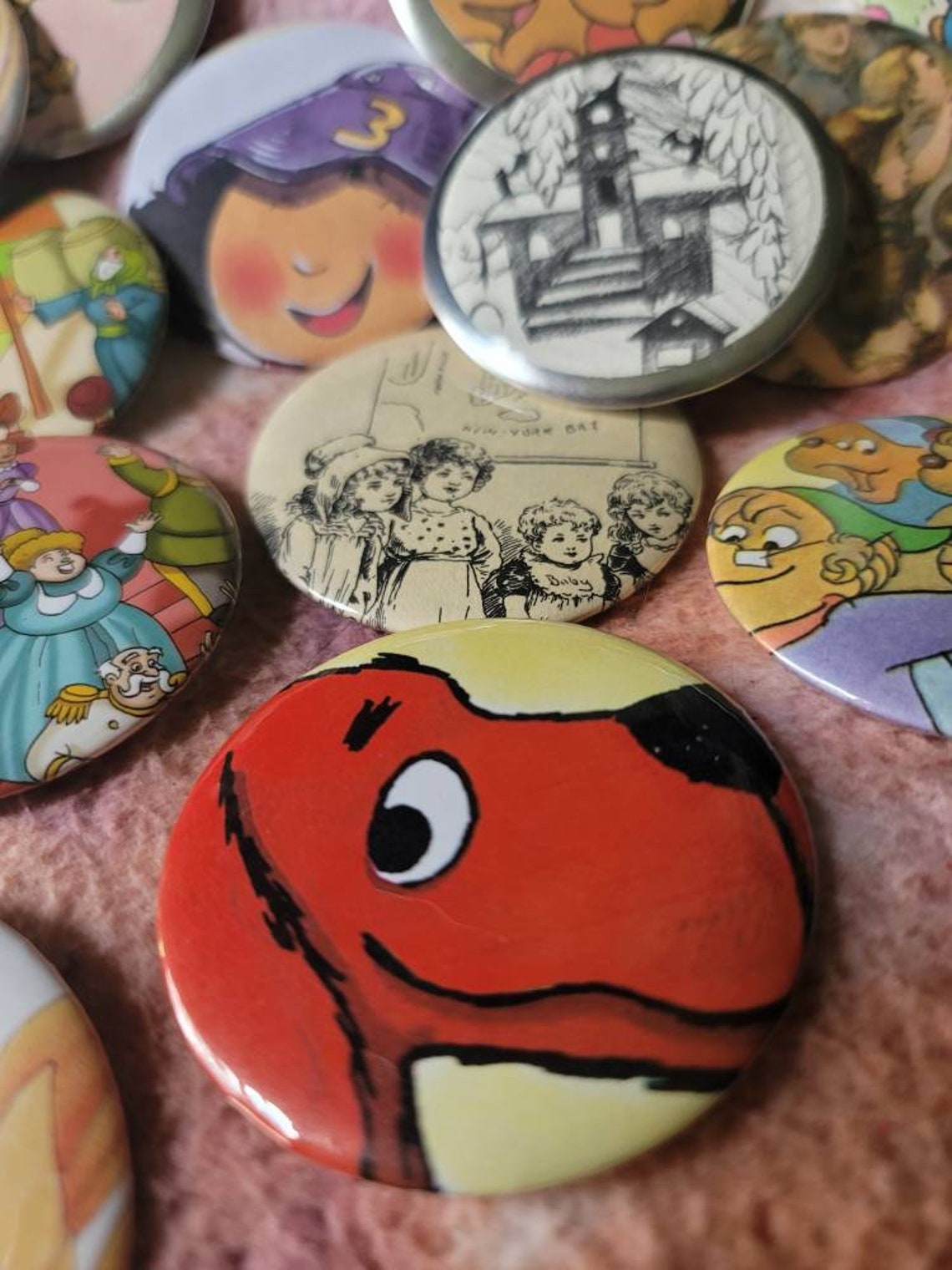 Bookish Button Blind Bag - Etsy