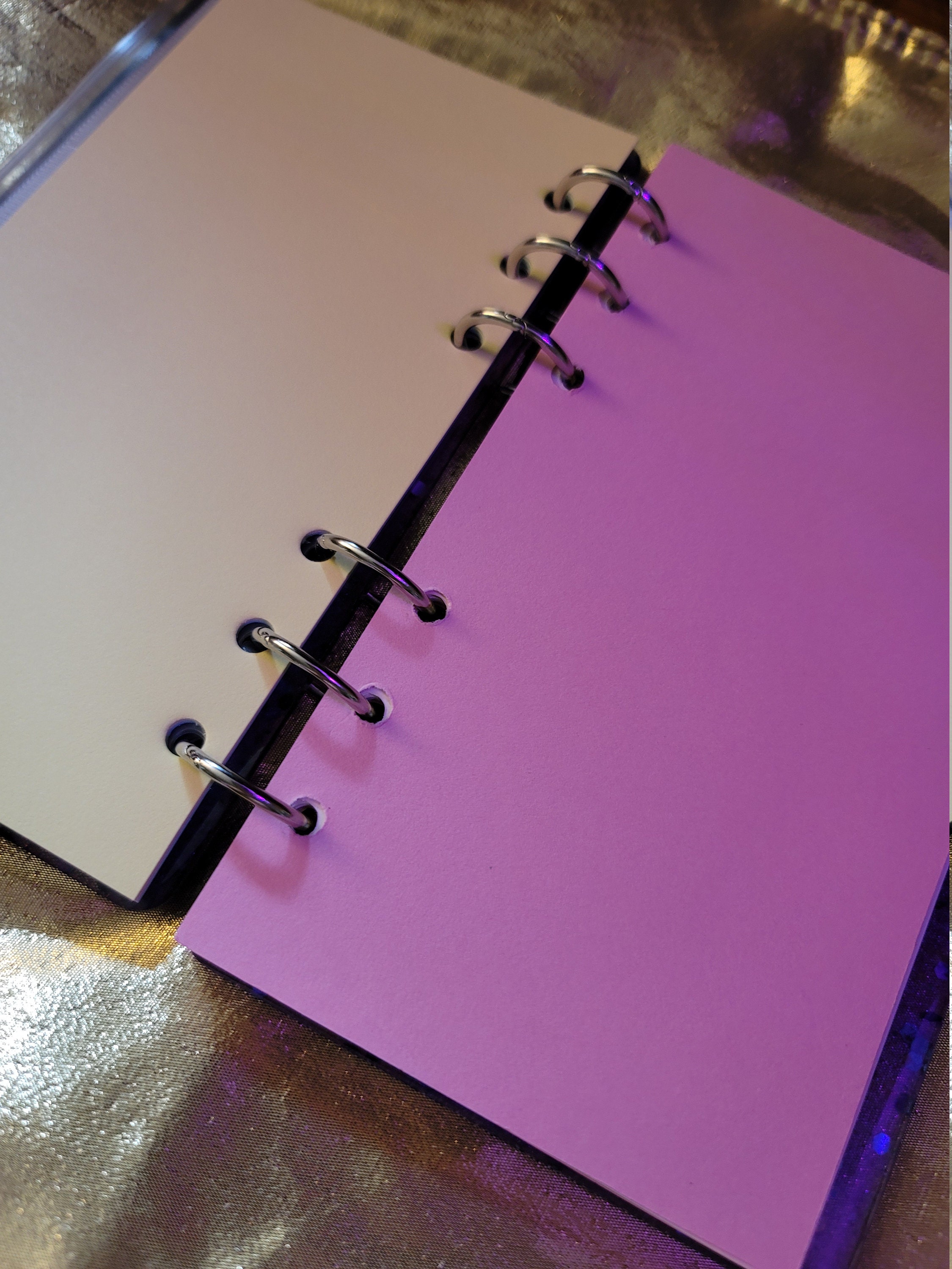 A6 Resin Cover Notebook - Etsy