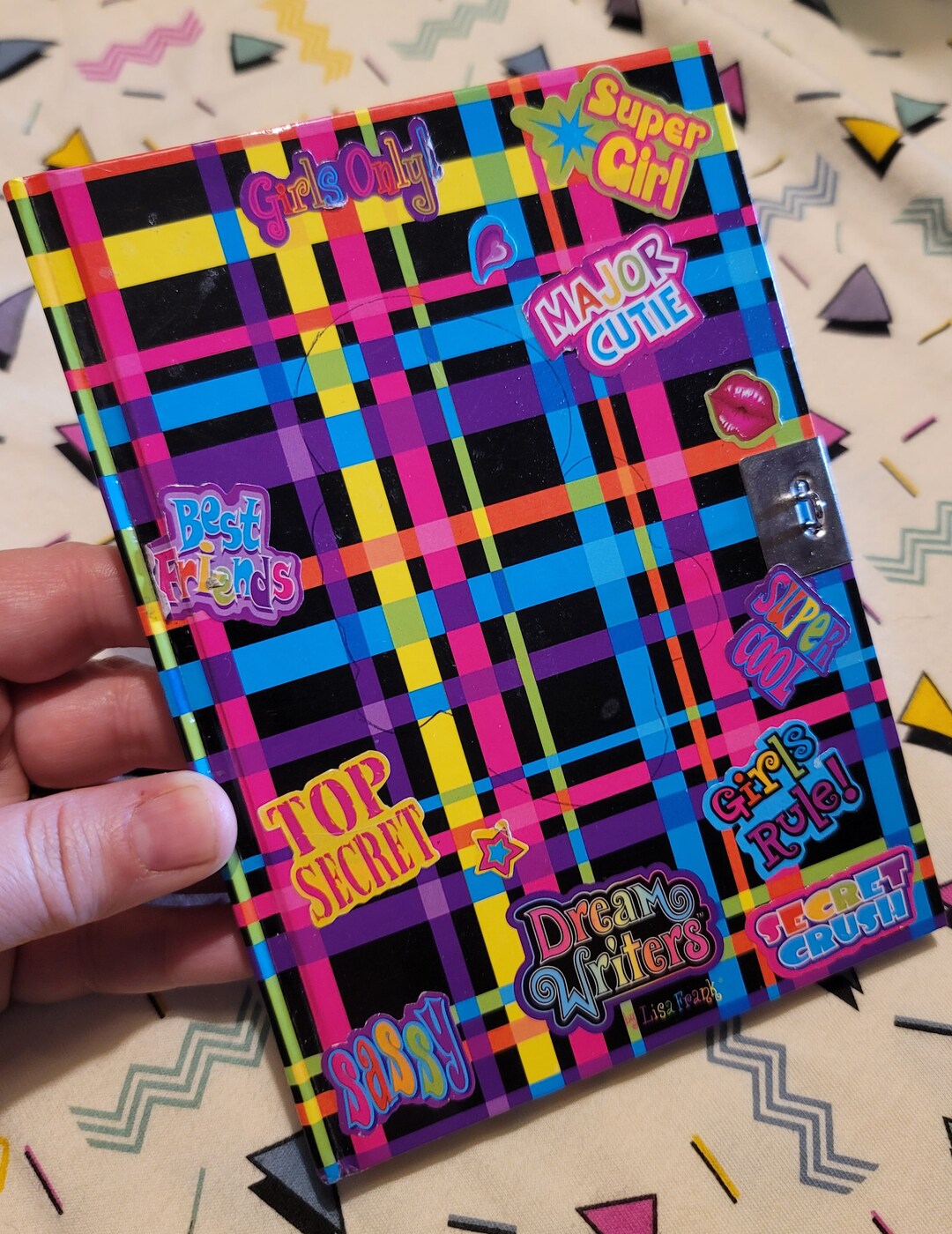 Vintage Lisa Frank Dream Writer's Diary - Etsy