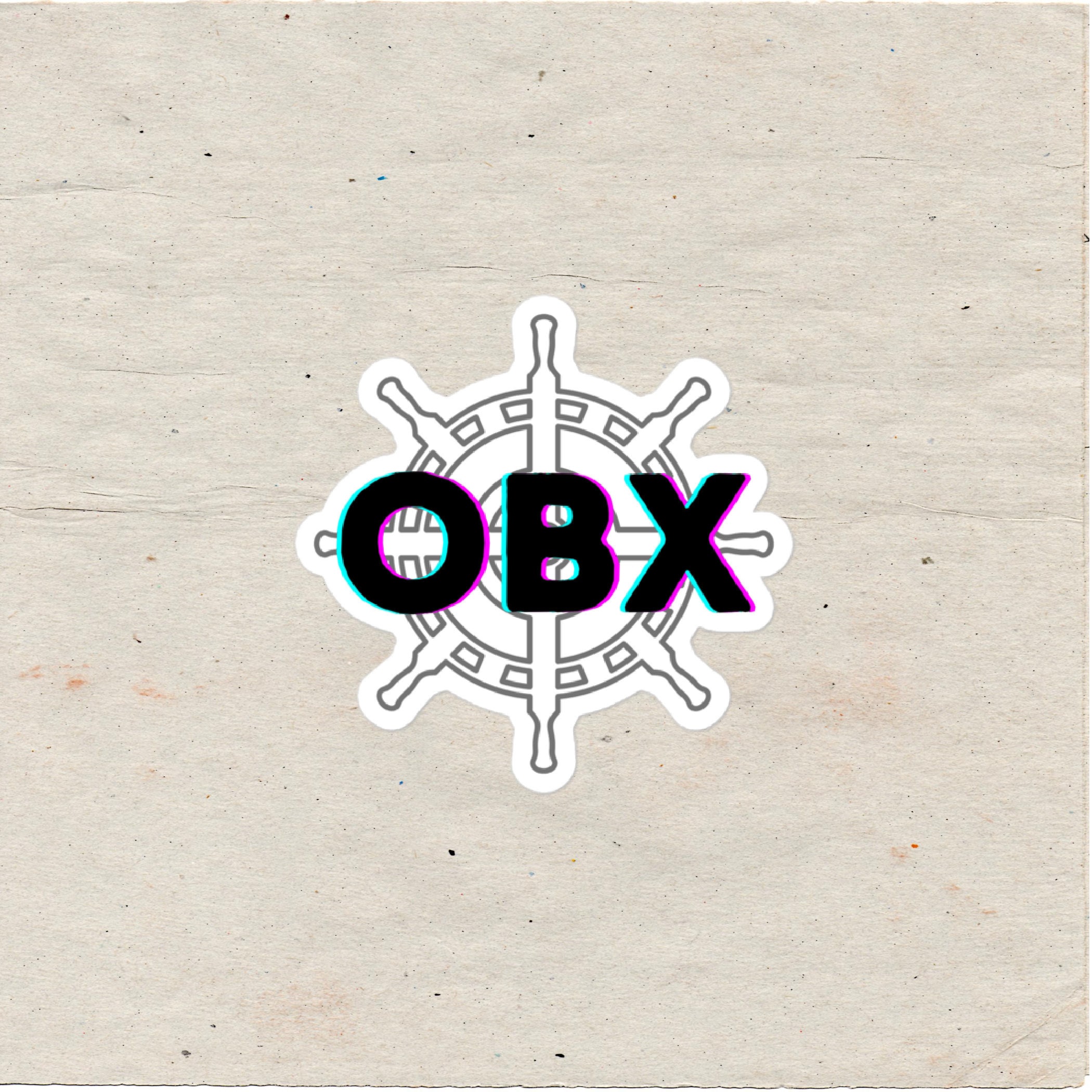 Outer Banks Vinyl Sticker OBX Sticker Ship Wheel Bubble-free Stickers ...