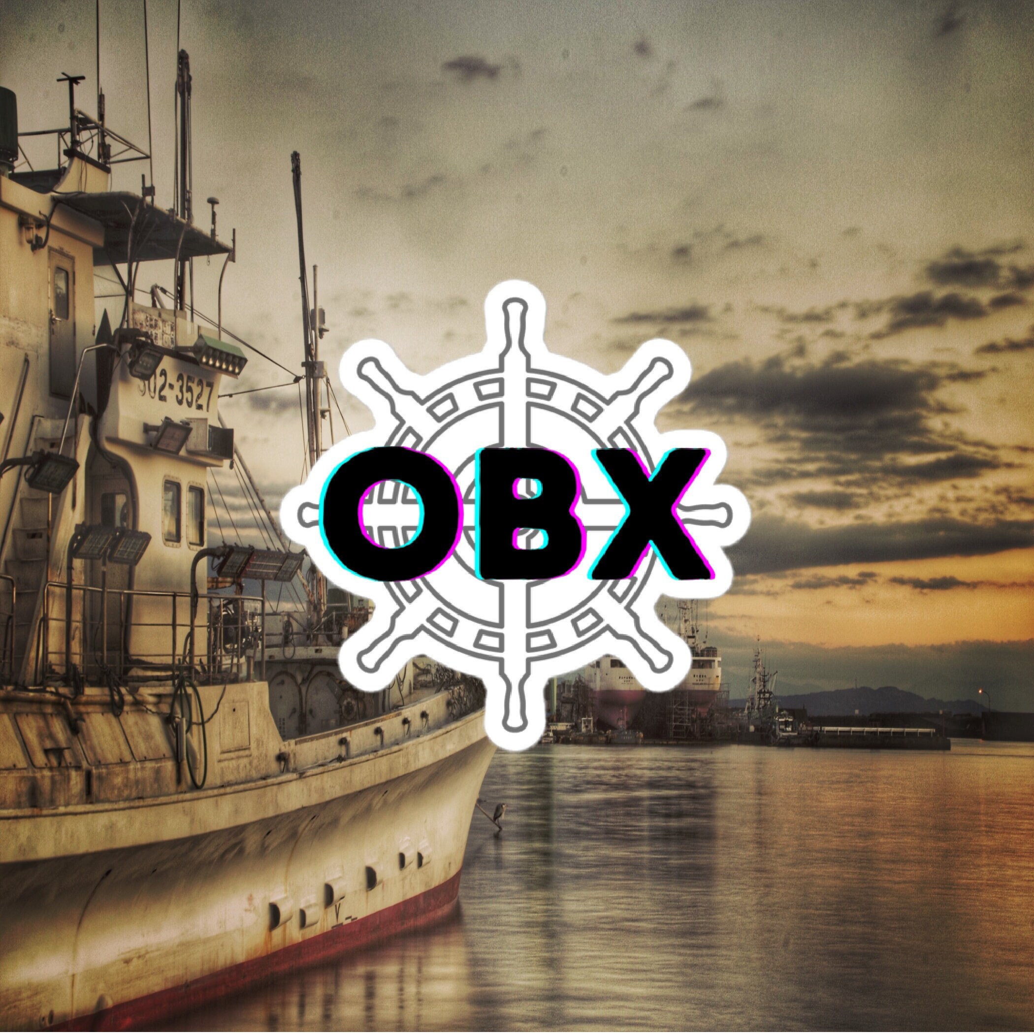 Outer Banks Vinyl Sticker OBX Sticker Ship Wheel Bubble-free Stickers ...