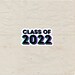 Class of 2022 Vinyl Sticker Class Pride School Pride 2022 Graduate ...