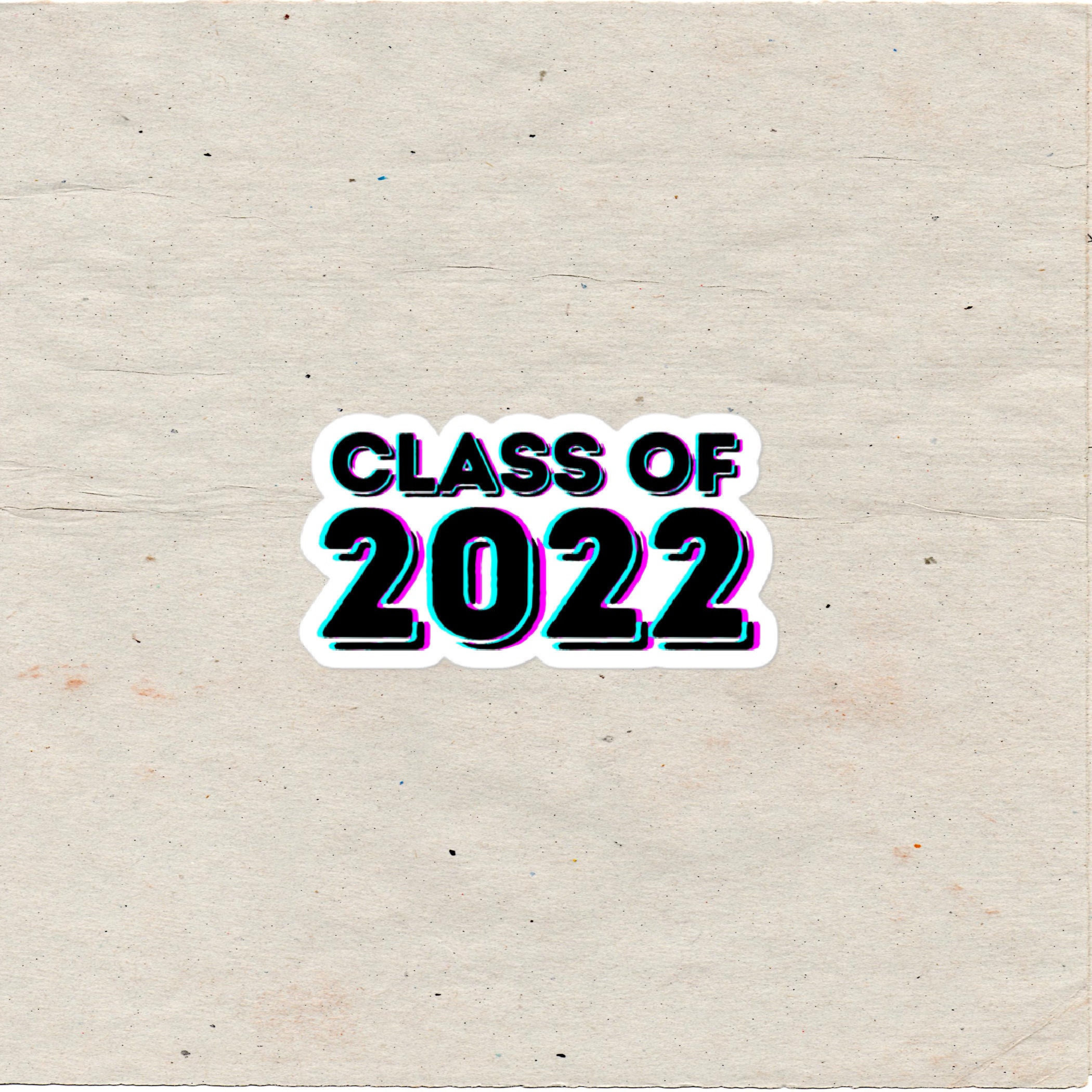 Class of 2022 Vinyl Sticker Class Pride School Pride 2022 Graduate ...
