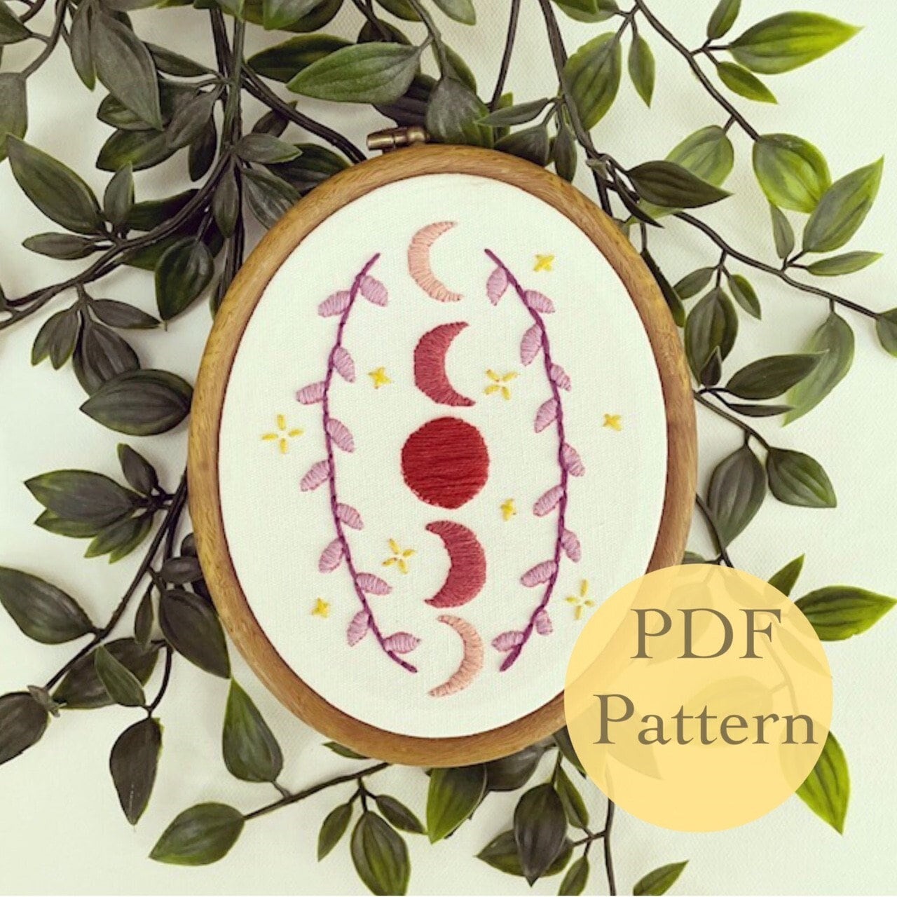 Embroidery PDF Pattern Design Digital Pdf Pattern Download Beginner ...