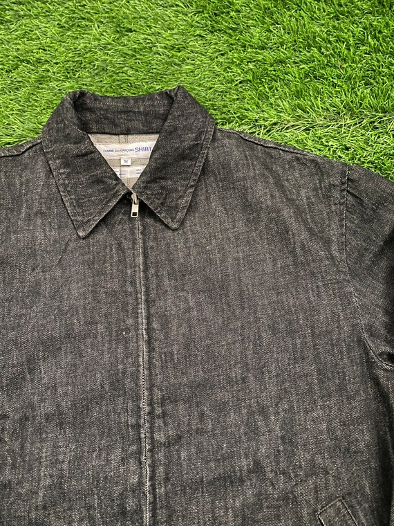 Comme Des Garcons Denim Aloha Hawaii Work Jacket - Gem