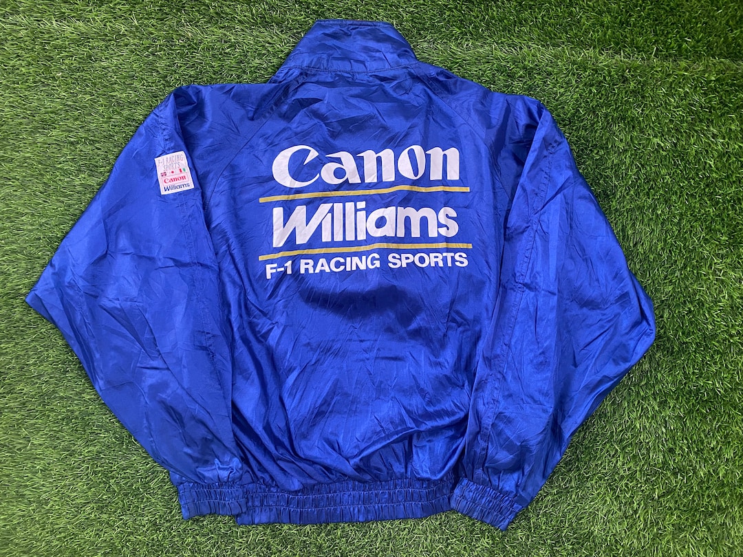 Vintage Canon Williams F1 Racing Sport Jacket - Etsy