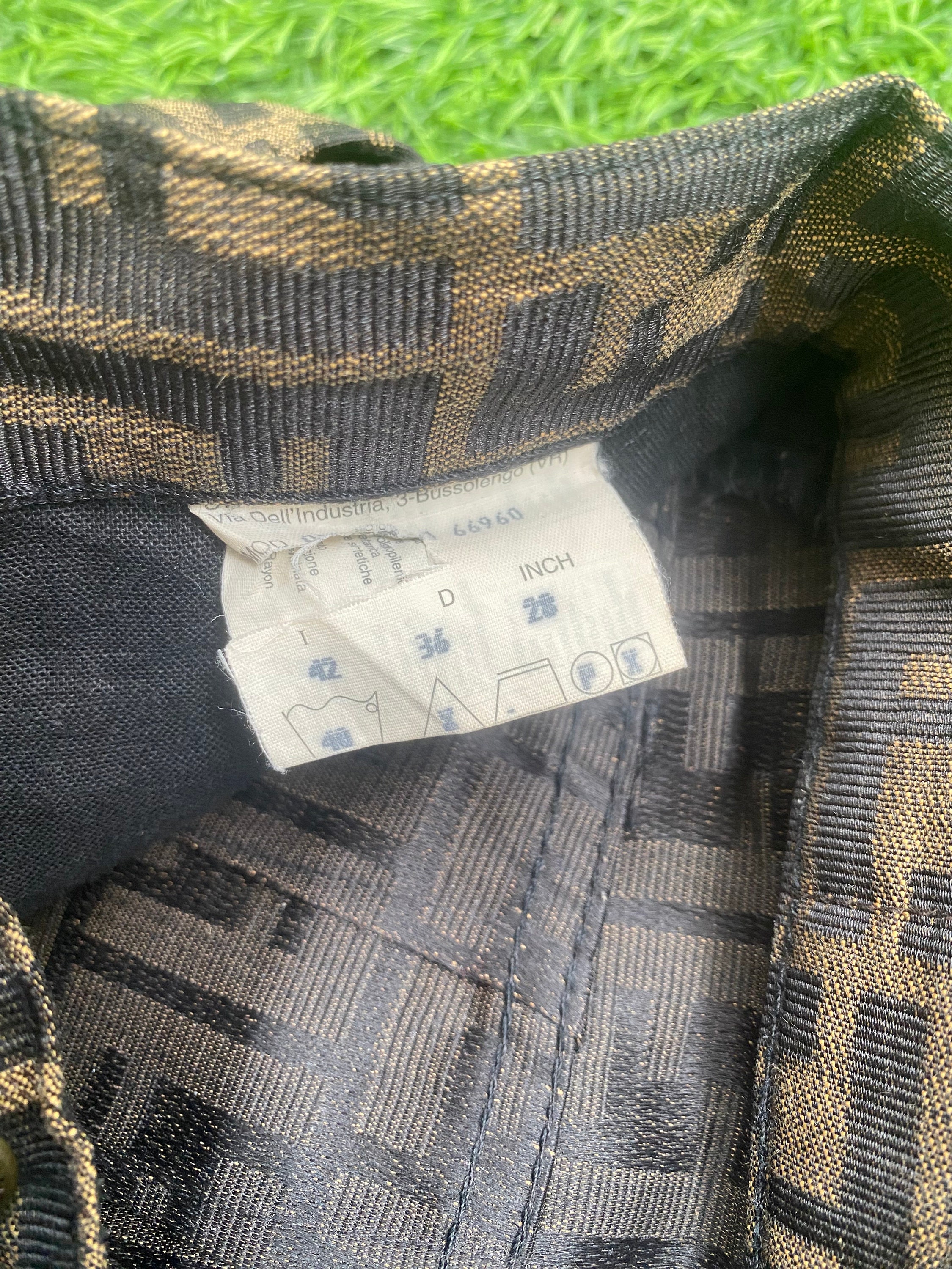 Vintage Fendi Jeans Zucca Monogram Full Printed Pants - Etsy