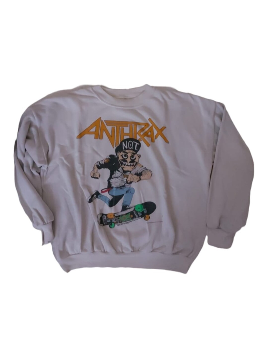 Rare Vintage Anthrax ©1987 Mosh It up Sweatshirt - Etsy Rare Vintage Anthrax ©1987 Mosh It up Sweatshirt - Etsy
