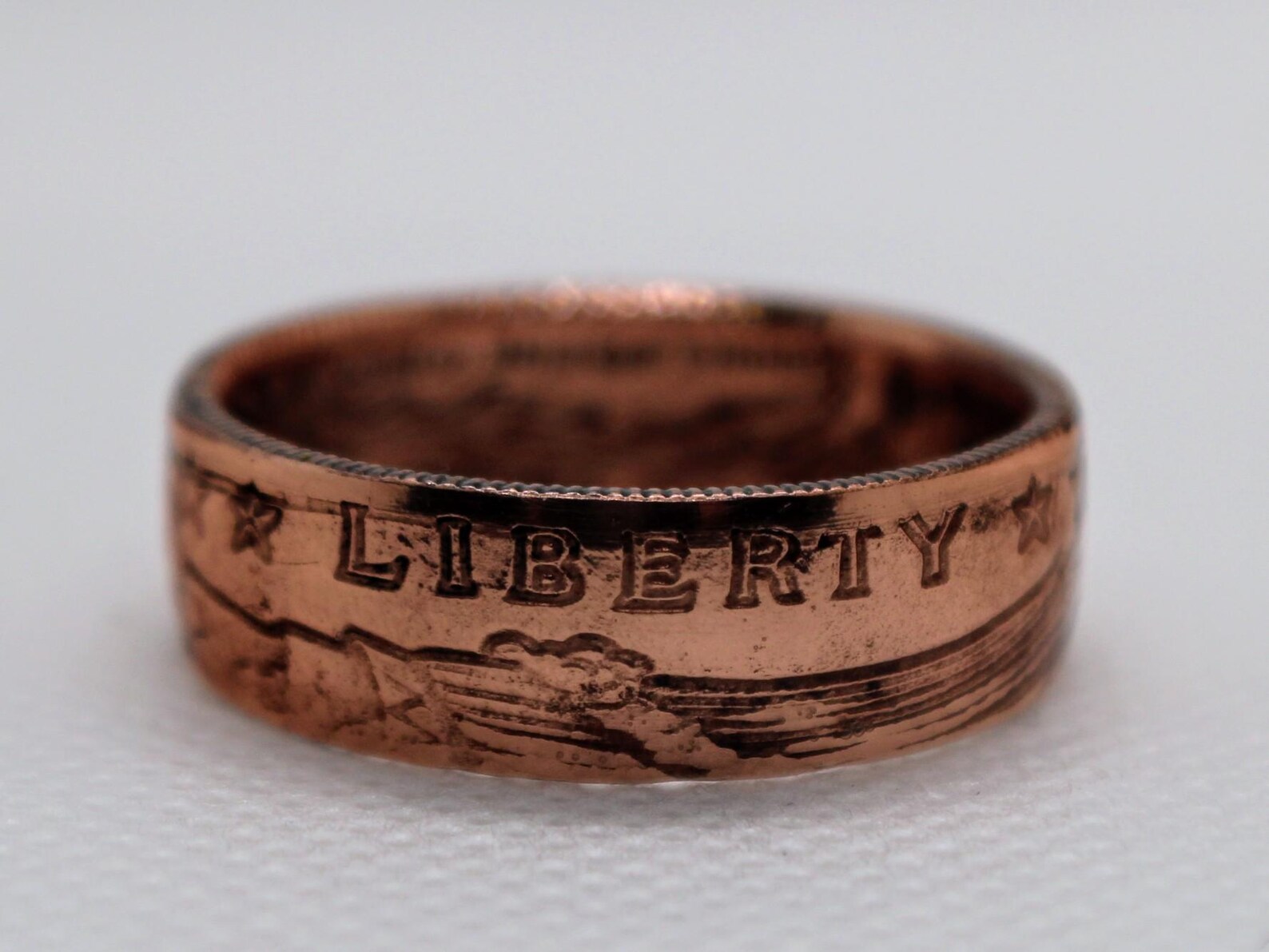 1929 Copper Indian Head Design Coin Rings - Etsy