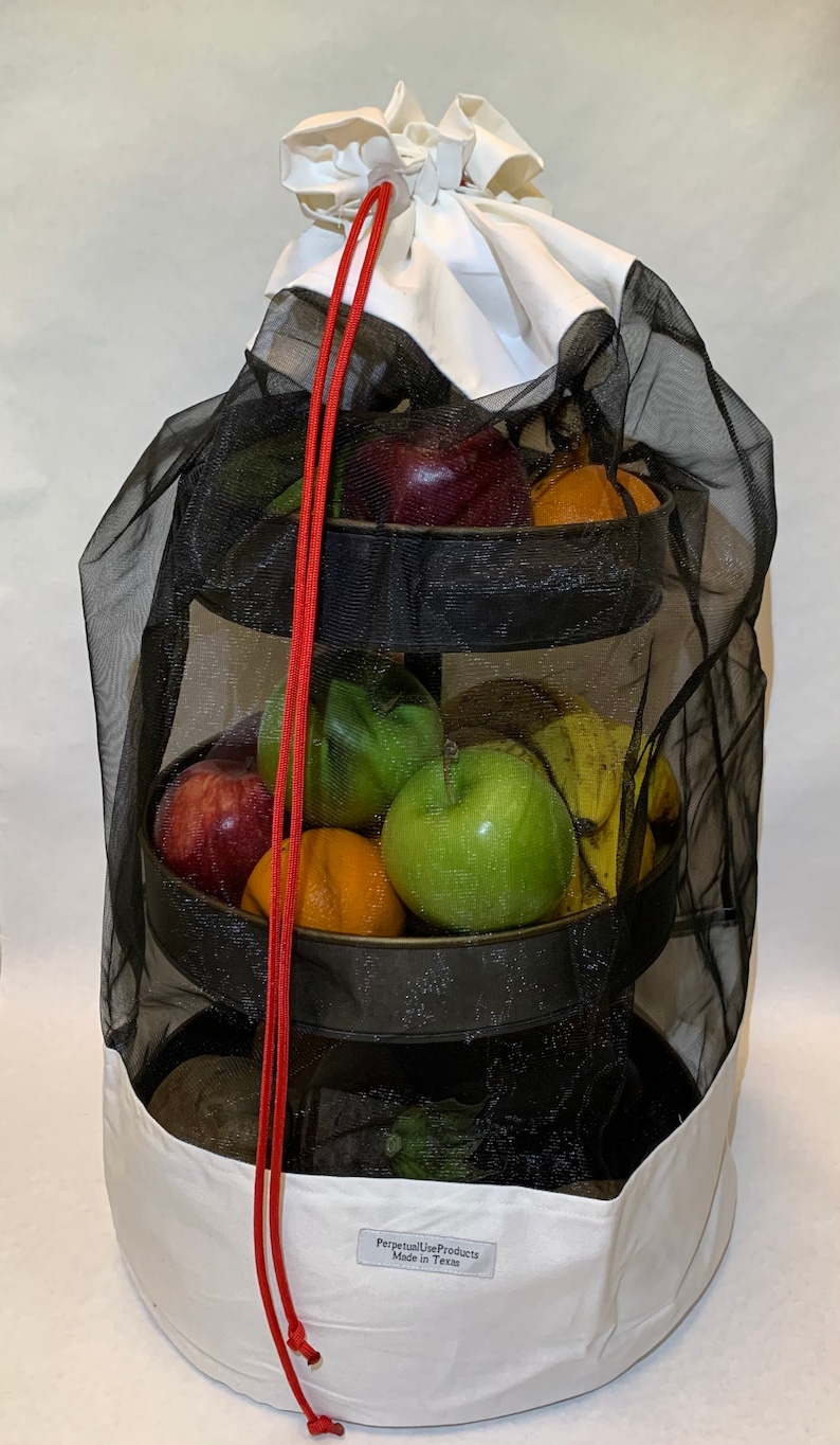 3-tier Food Fruit Vegetable Produce Stand Mesh Cover - Etsy